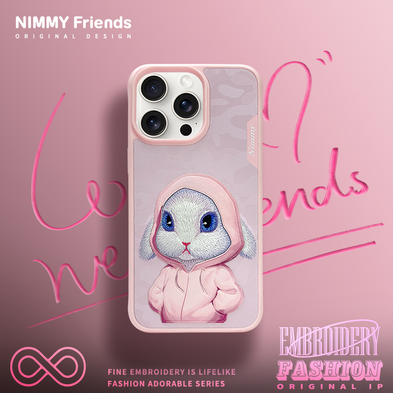 Nimmy Fashion adorable series Rabbit IPhone 14 / 15 series mobile phone ...