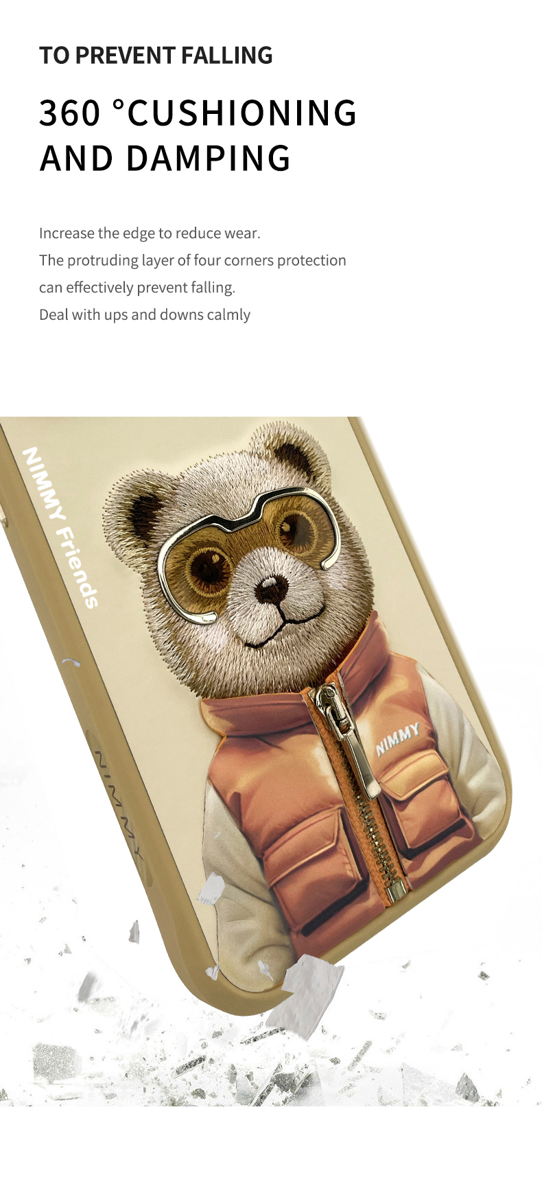 Nimmy Glasses cute 2.0 series iPhone14/15 Full series Mobile phone case ...